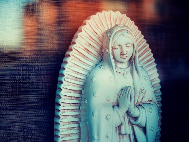 Hail Mary - Hail Mary, full of grace. The Lord is with thee. Blessed art
