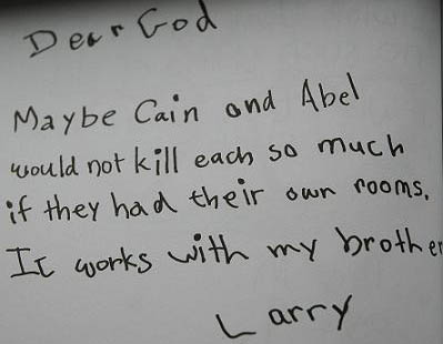 Dear God : Funny Letters from Kids to the Almighty - Beliefnet