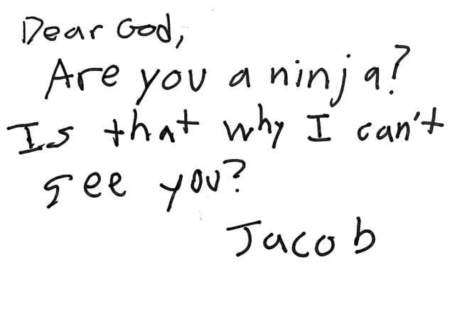 Dear God : Funny Letters from Kids to the Almighty - Beliefnet